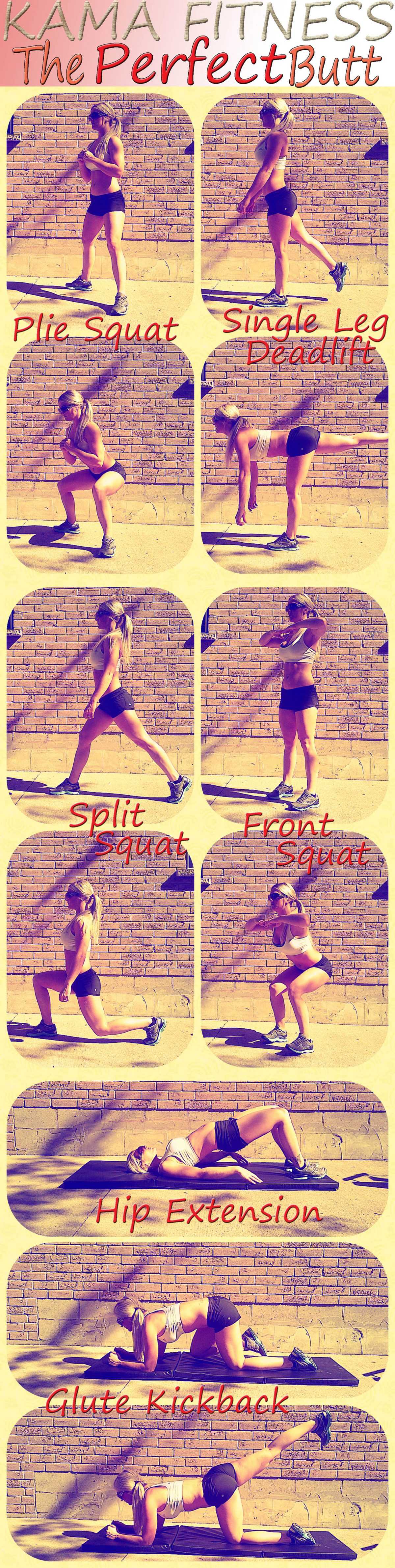 23 Fit Butt Infographics 📈 That Will Transform Your Life 💪 - Amerikanki